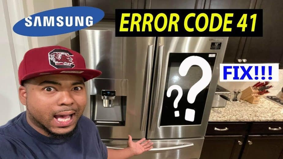 How to Fix Samsung Refrigerator Error Code 41? (Solved!)