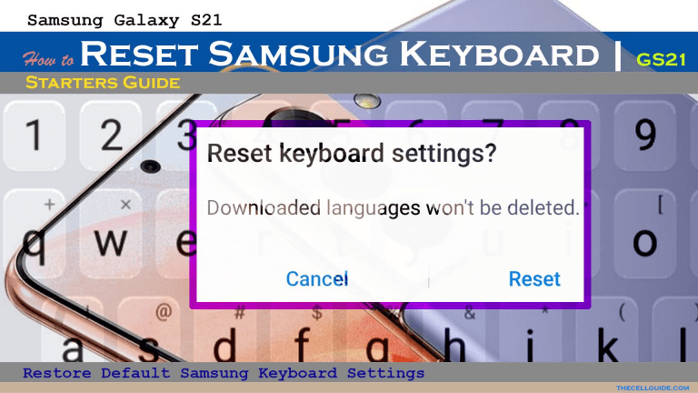 How to Change Samsung Keyboard to Normal on Samsung