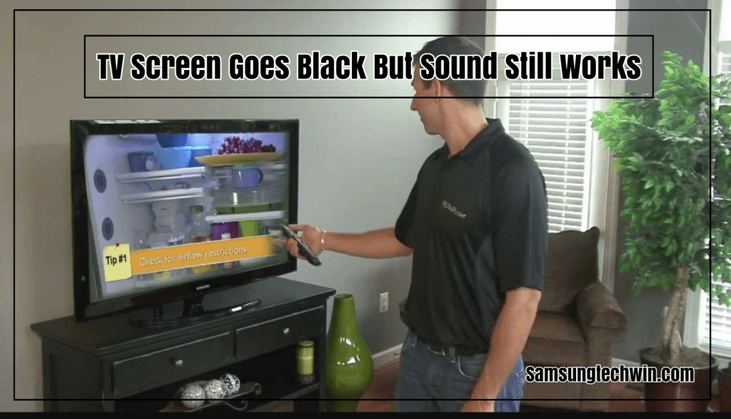 Why Does TV Screen Goes Black But Sound Still Works Guide 