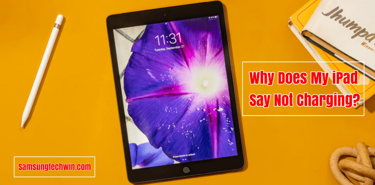Why Does My IPad Say Not Charging? [5 Causes]