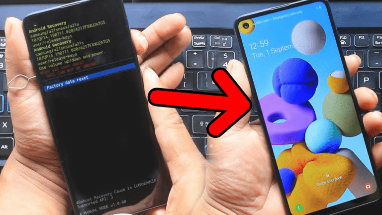How to Unlock Samsung A21 Phone Forgot Password