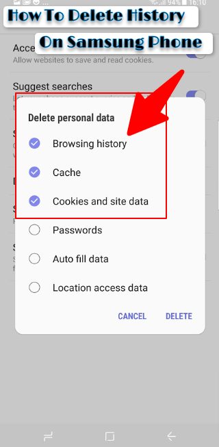 How To Delete History On Samsung Phone in 7 Easy Steps 