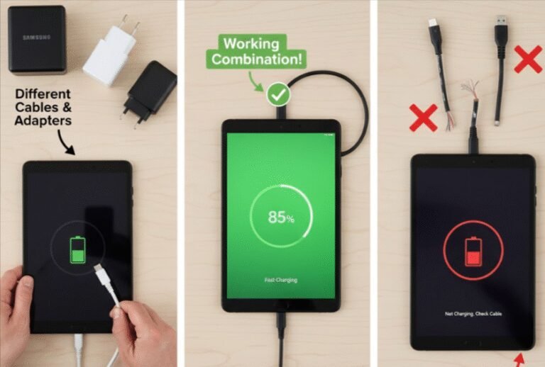 Samsung Tablet Won't Charge? 7 Fixes to Try