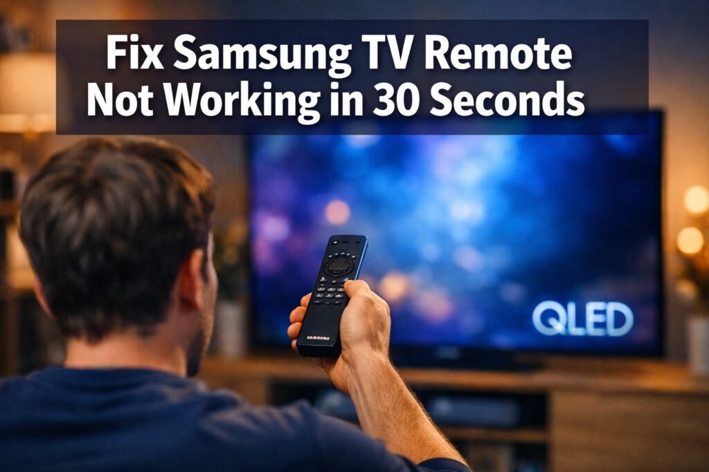 Clear Cache on Samsung TV: Speed It Up 2X in 60 Seconds